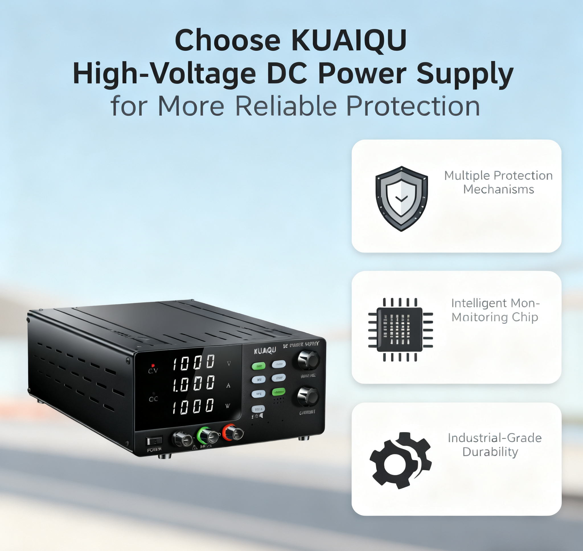 Triple Protection of High-Voltage DC Regulated Power Supplies: Use wit ...