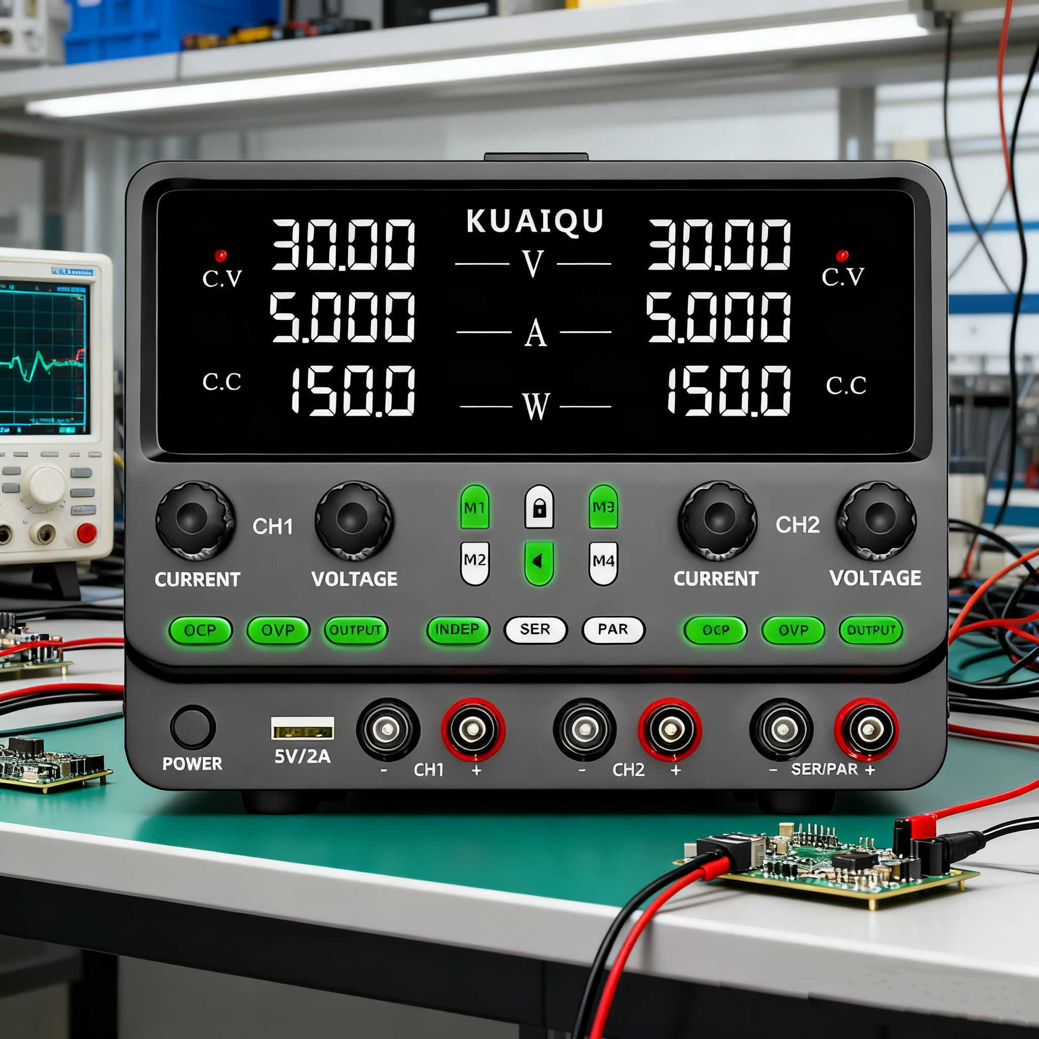 Detailed explanation of Dual output DC stabilized power supply and pre ...